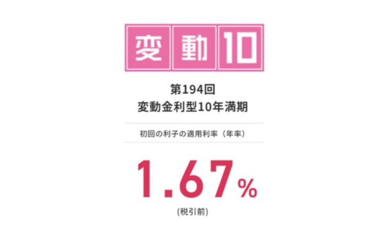 個人向け国債 変動10年 2026年6月発行の金利が1.67％に決定 | バフェともの株で資産運用